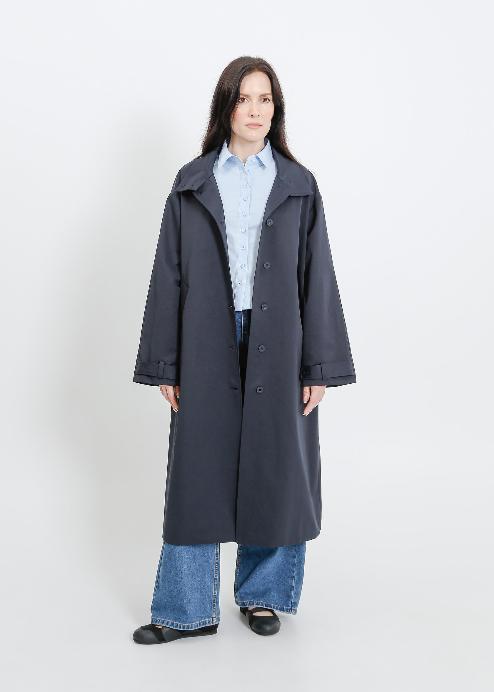 Lindus Coat / Navy | ALPHA60
